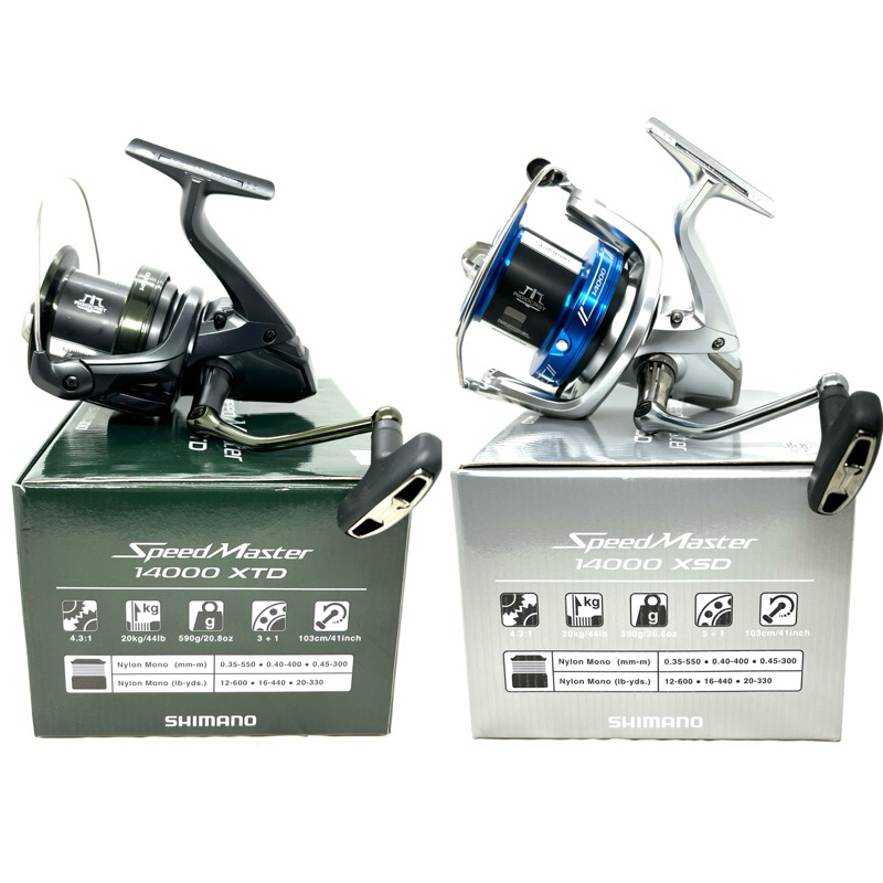 SHIMANO 19' 23' SPEEDMASTER 14000XSD / 14000XTD SURF CAST REEL | Shopee ...