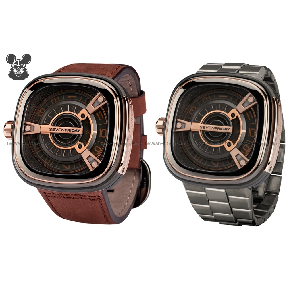 SEVENFRIDAY M2/02 Men's Analog Watch M-Series Square Automatic 47.6mm x ...