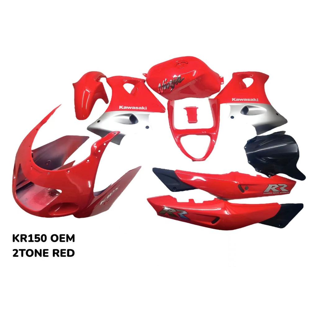 COVERSET KAWASAKI ZX KRR 150 RR NINJA SHURIKEN RR150 DOUBLE R KENJI ...