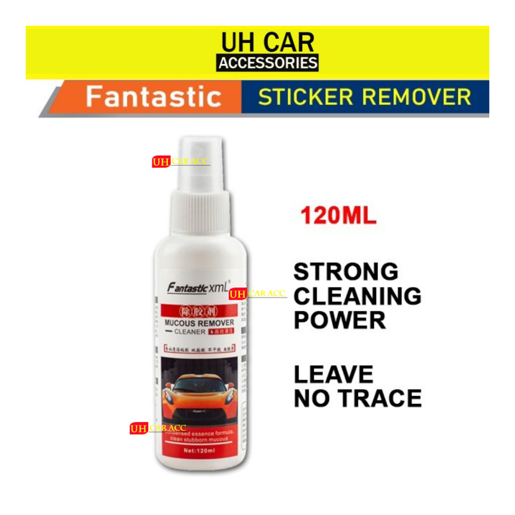 Fantastic Sticker Remover Spray Buang Sticker Cleaner 120ML Remove ...
