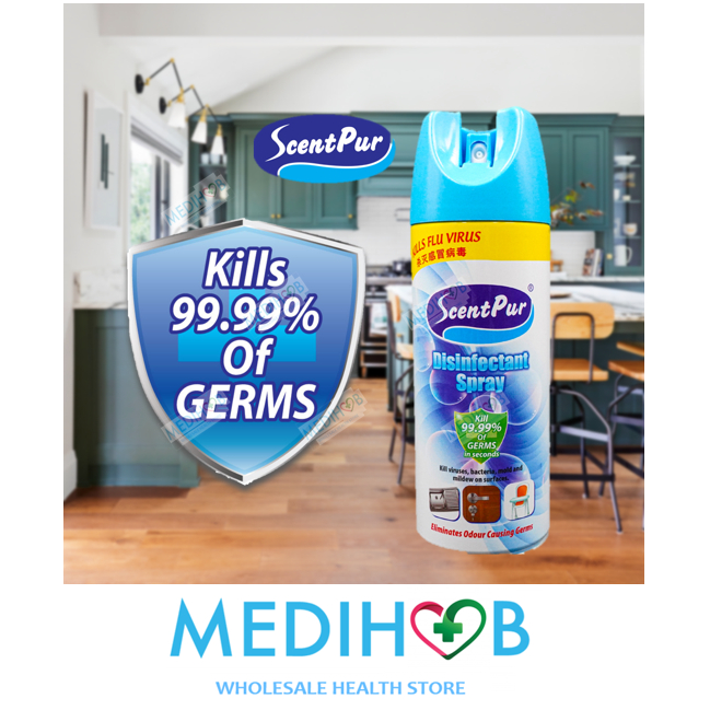 ScentPur Disinfectant Spray 400ml Scent Pur EXP 9/2025 | Shopee Malaysia