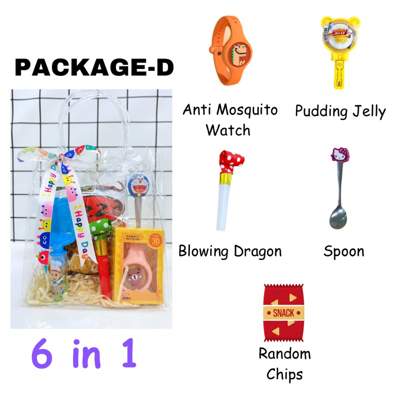 Kids Birthday Party Pack Gift Pack Goodie Bag Gift Set Door Gift Hadiah ...