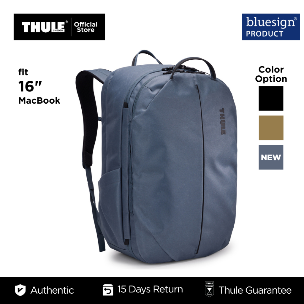 Thule Aion Travel Backpack 40L - Dark Slate | Shopee Malaysia
