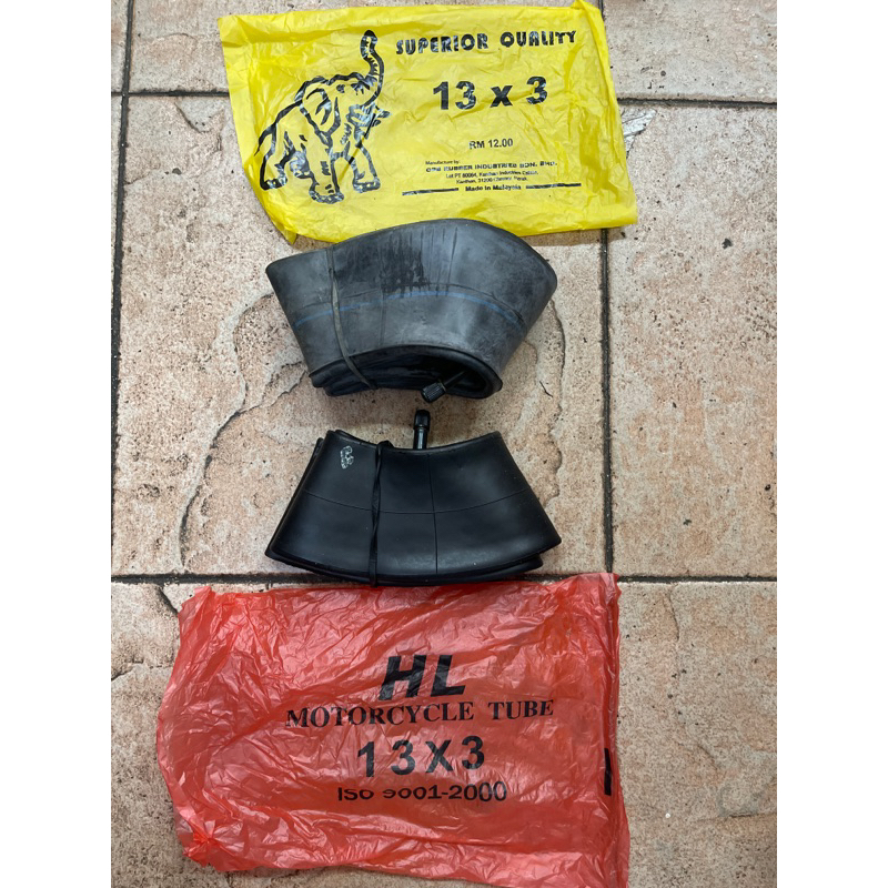 tyre tayar TIUB (TAYAR DALAM) ORS kereta sorong TUBE 13x3, 3.00-8, 3.25 ...