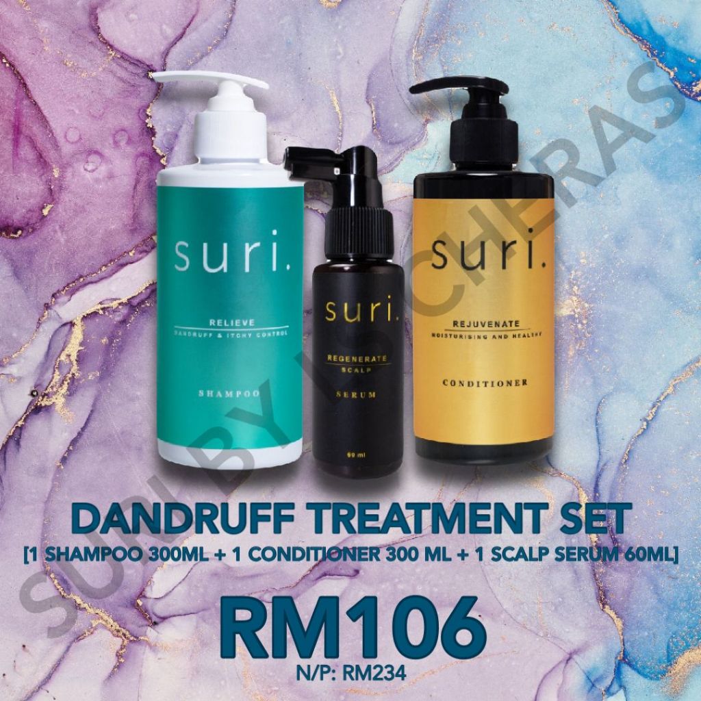 ‼️PROMO‼️3 in 1 set SURI by Lisa Surihani Dandruff Treatment Set [1 ...