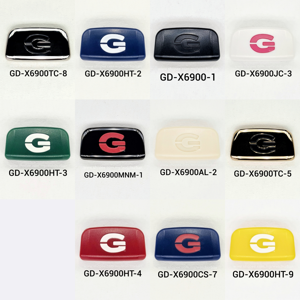 CASIO G-SHOCK BUTTON ASS'Y FRONT GDX6900 GBX6900 G-BUTTON G BUTTON 100% ...