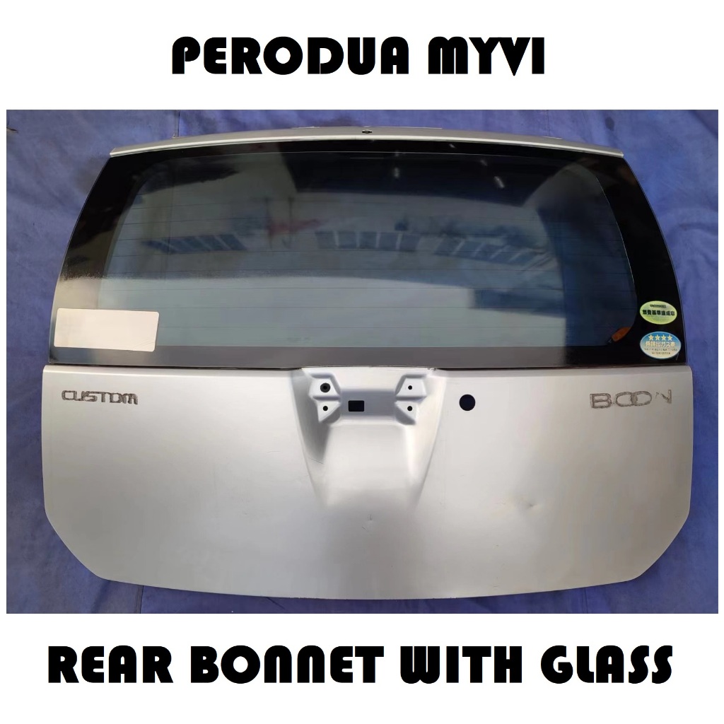 🇯🇵🇯🇵 Perodua Myvi Rear Bonnet With Glass / Rear Bonnet Trunk / Rear ...