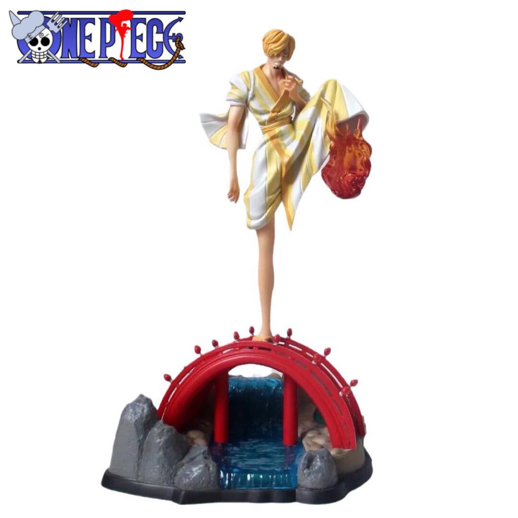 One Piece Vinsmoke Sanji Wano Country Arc Diable Jambe 30cm Action ...