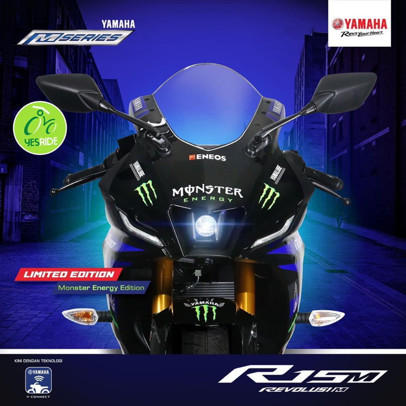 Yamaha R15M Monster Interchanged model 2023 | Shopee Malaysia