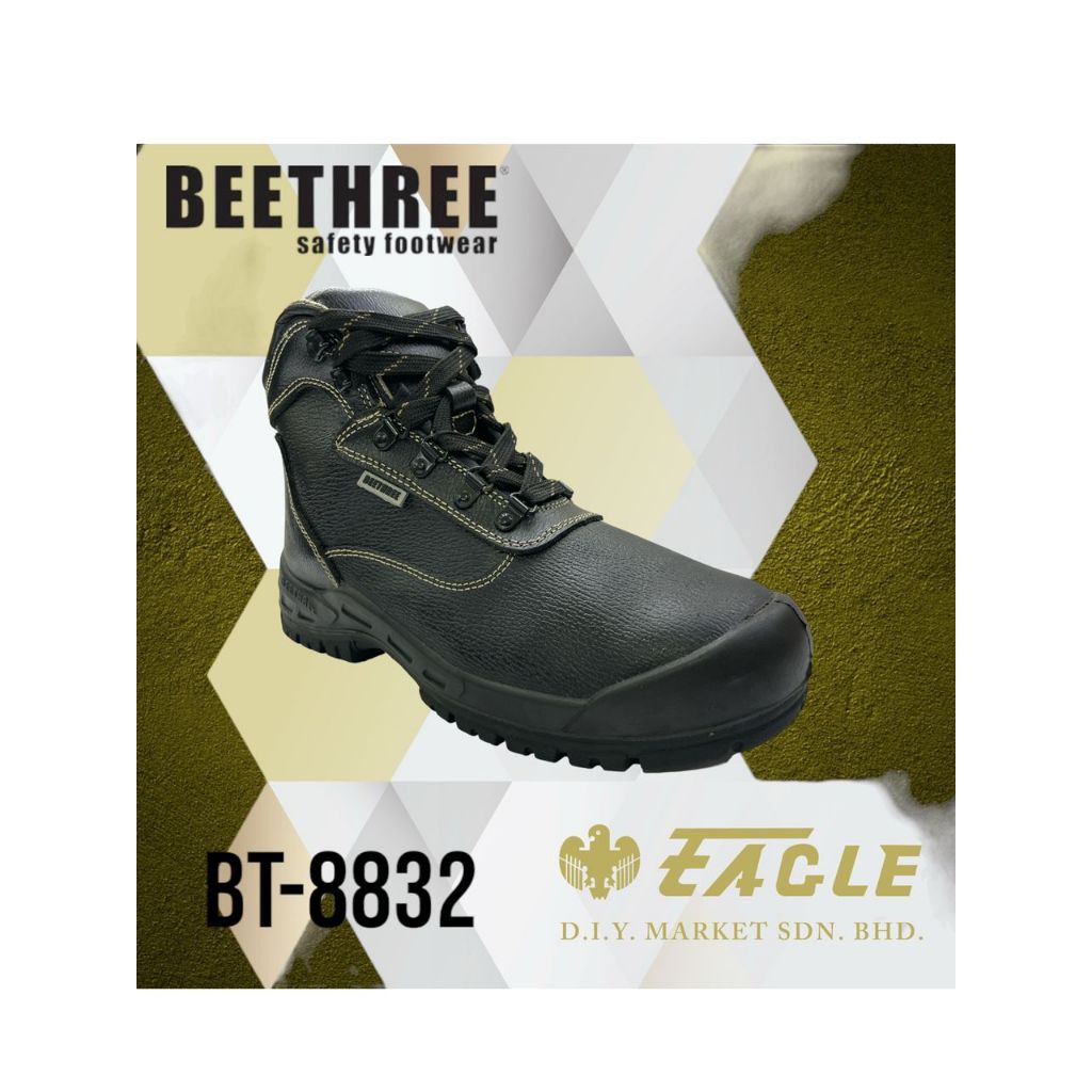 BT-8832 BEETHREE 6.5 inches Lace-Up Ankle Boots Shoes UK #4-#13 ...