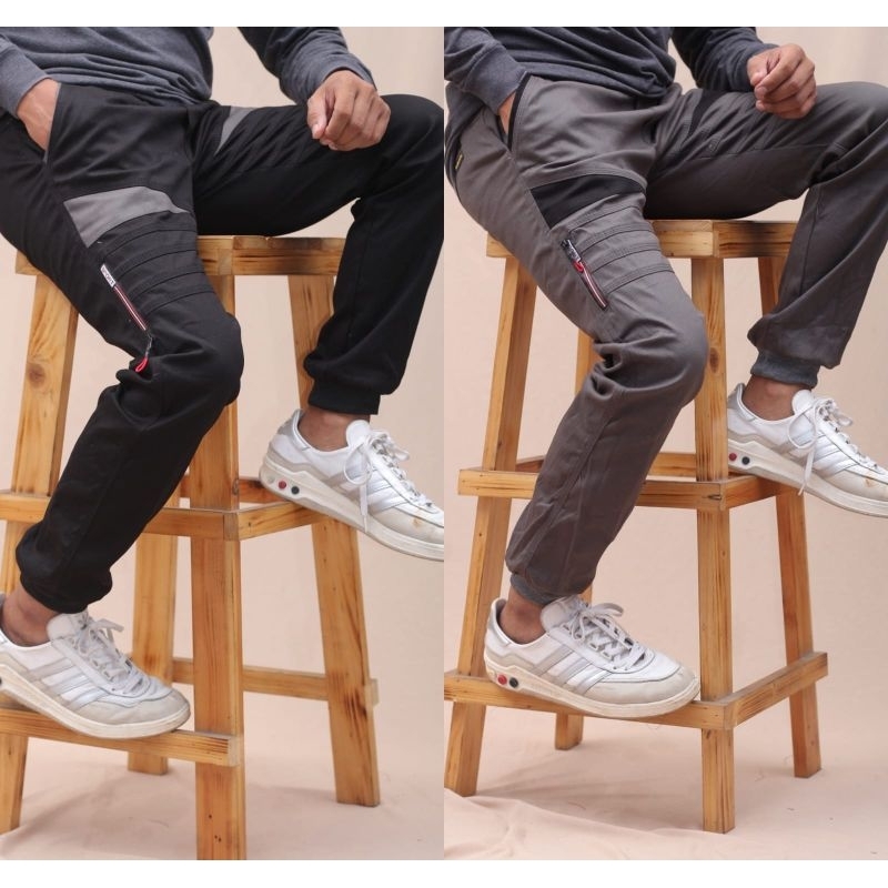 (READY STOCK) ORIGINAL SELUAR CARGO SLACK JOGGER PANT SLIM FIT PREMIUM ...
