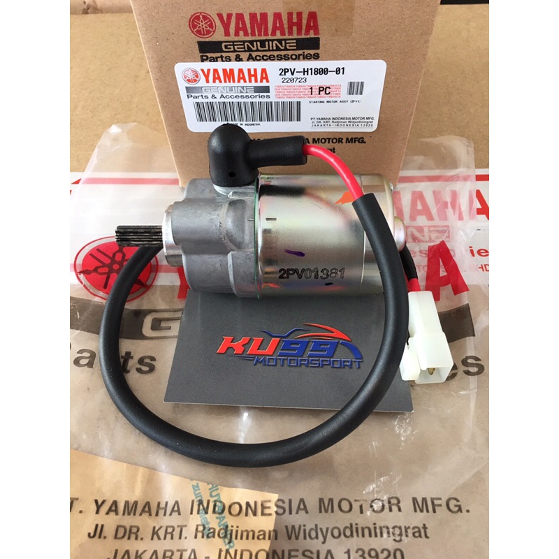 ORIGINAL YAMAHA Y15ZR Y15 V1 V2 STARTER MOTOR STARTING MOTOR STARTER TANGAN 100%ORIGINAL 2PV ...