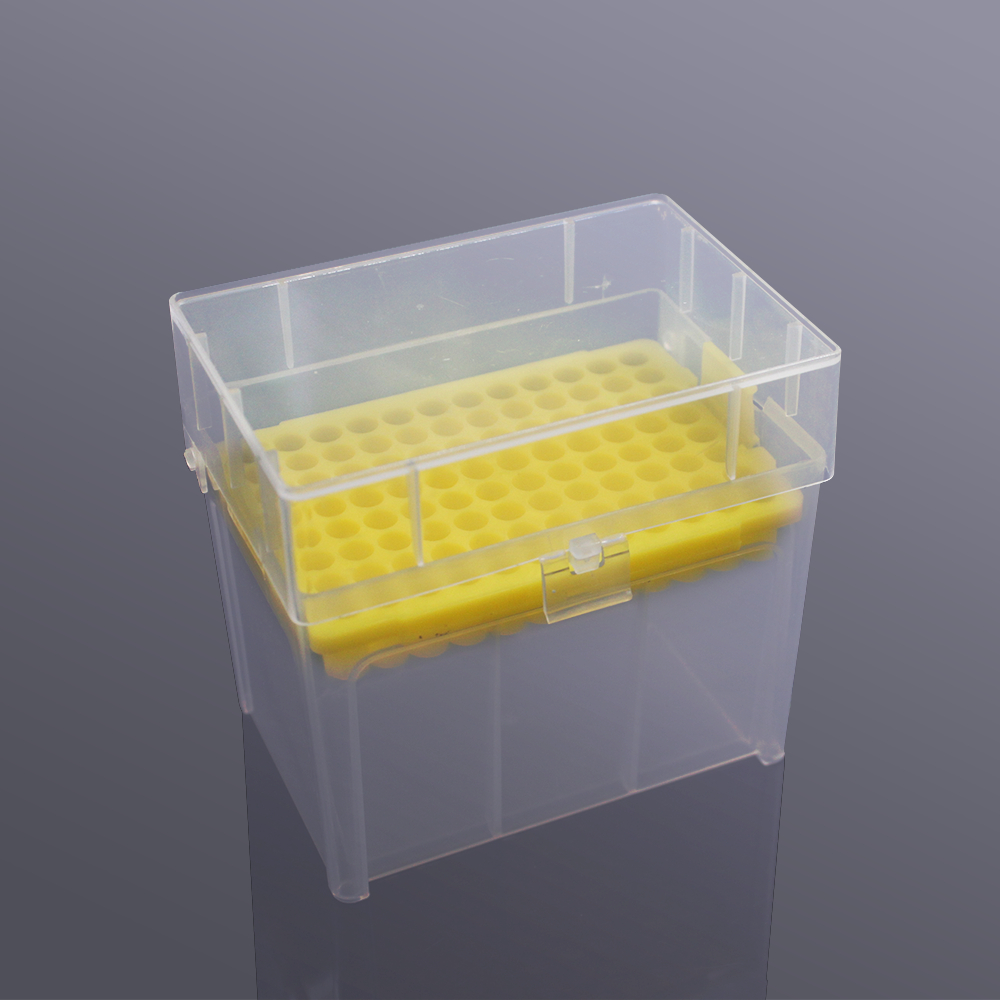 Biosharp Pipette tips box rack universal autoclavable for yellow blue ...