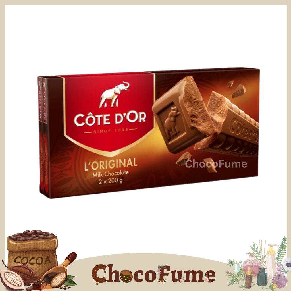 Cote D'Or Milk Chocolate Bar 2x200g (400g) | Shopee Malaysia