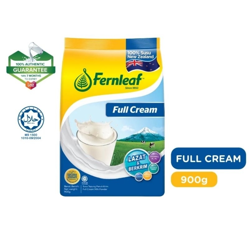 Fernleaf Full Cream Regular Milk Powder Plain 500g/850g/1.65kg | Shopee ...