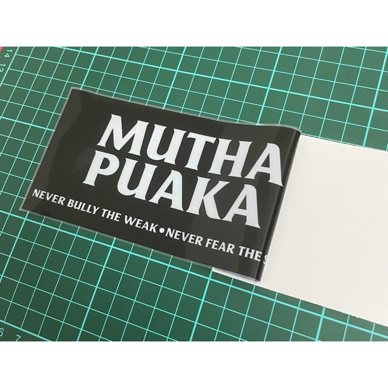 Original Merch Mutha Puaka Car Sticker Tampal Dalam | Shopee Malaysia