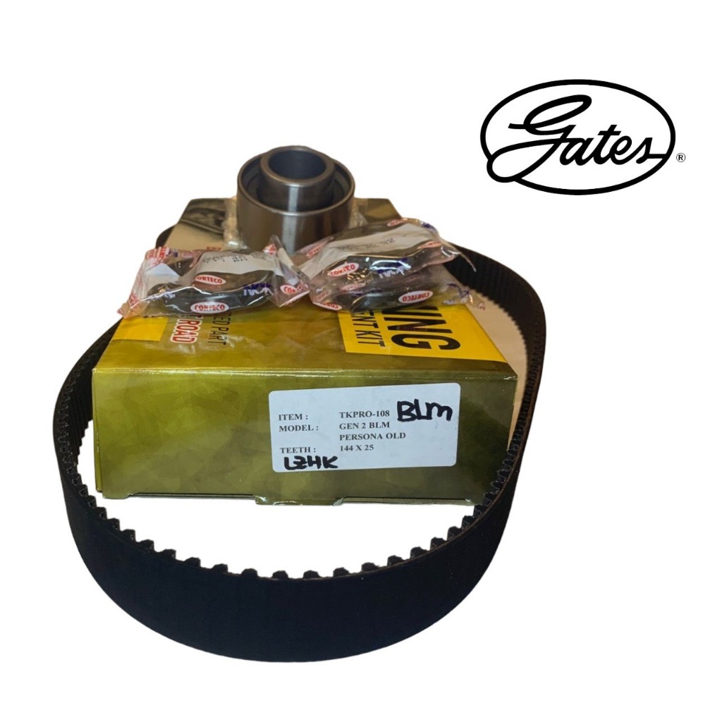 Original Gates Timing Belt Kit Set Proton Gen 2 / BLM / Persona ...