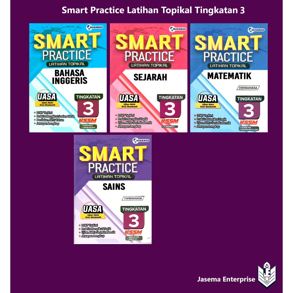 Smart Practice Latihan Topikal Tingkatan 3 Bahasa Melayu | Bahasa Inggeris | Matematik | Sains ...
