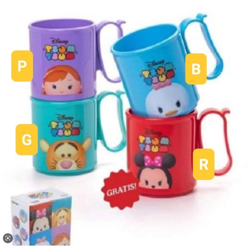 Tupperware Disney Tsum Tsum Micro Mug (300mL) | Shopee Malaysia