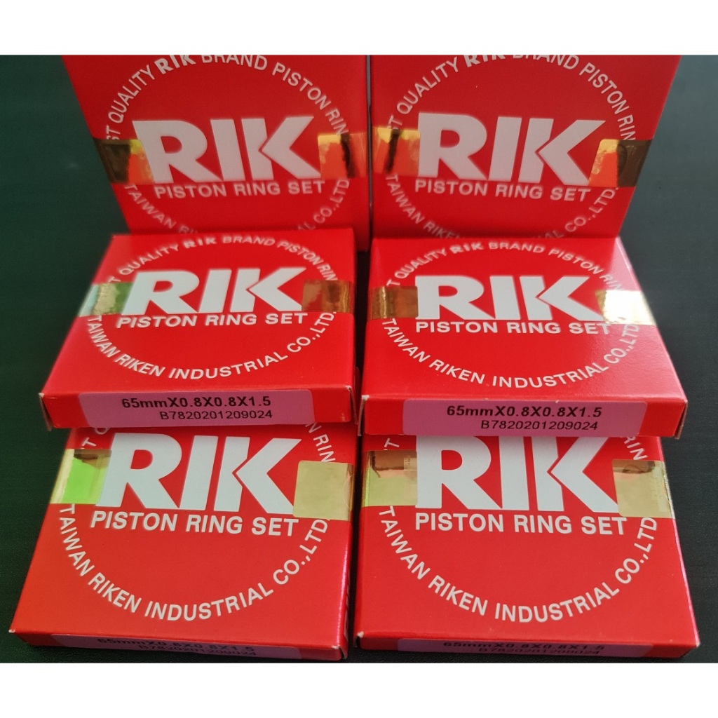 RIK rik PISTON RING LC135 4S 5S Y15ZR FZ150 57MM 62MM 63MM 65MM 68MM ...