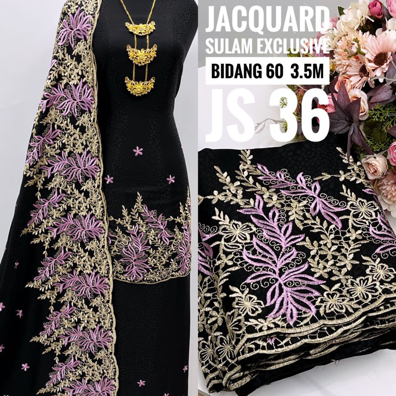 kain JACQUARD SULAM DAN SB LINE PREMIUM EXCLUSIVE🔥 | Shopee Malaysia