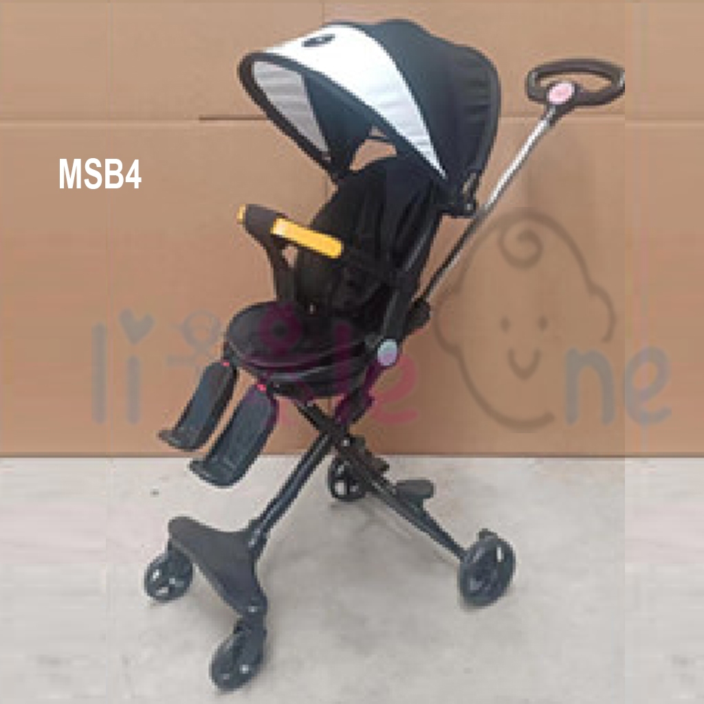 V13 SPIN+ 2 Way Magic Stroller (Flat Recline 175 Degree) 360 Rotation ...