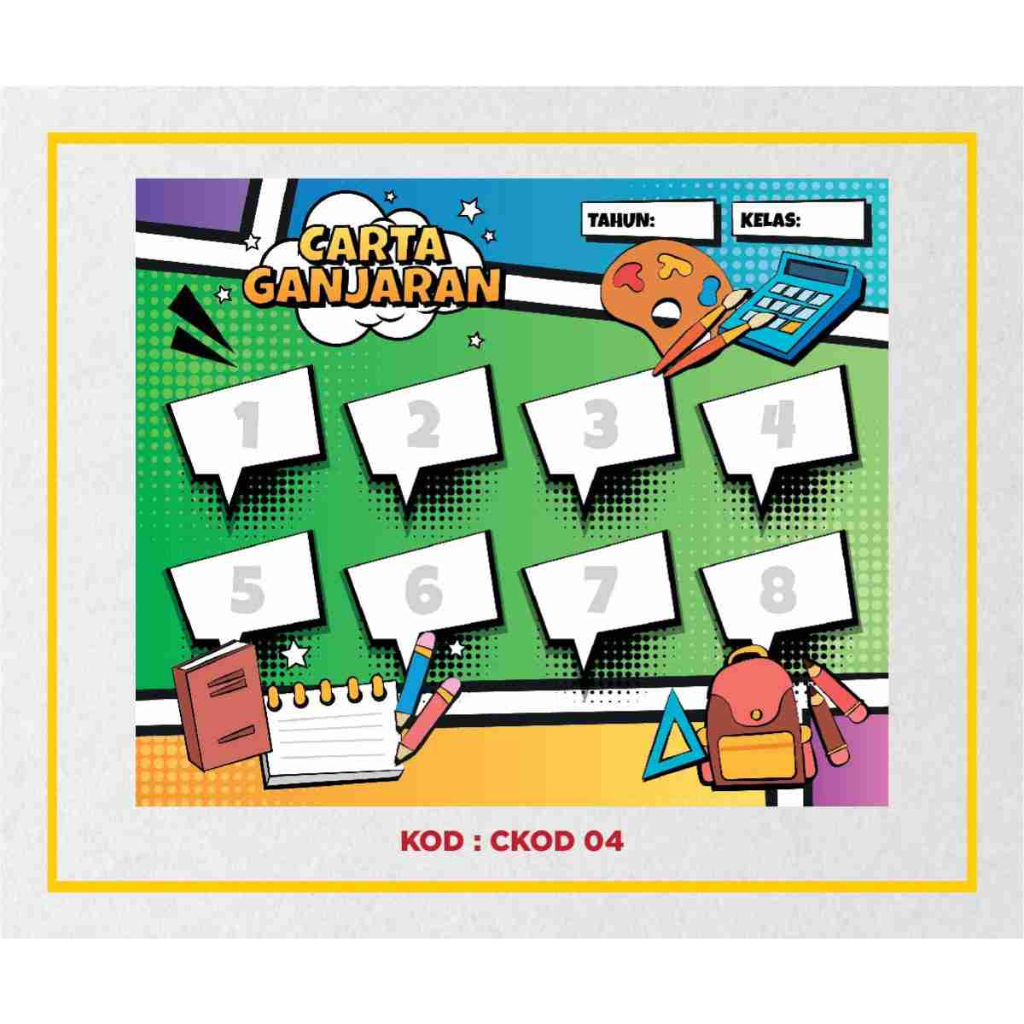 Carta Ganjaran | Reward Chart | Set Keceriaan Kelas / Bilik Darjah ...