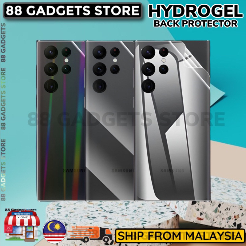 Samsung S23 FE Carbon Clear Matte Aurora Back Screen Protector | Shopee ...