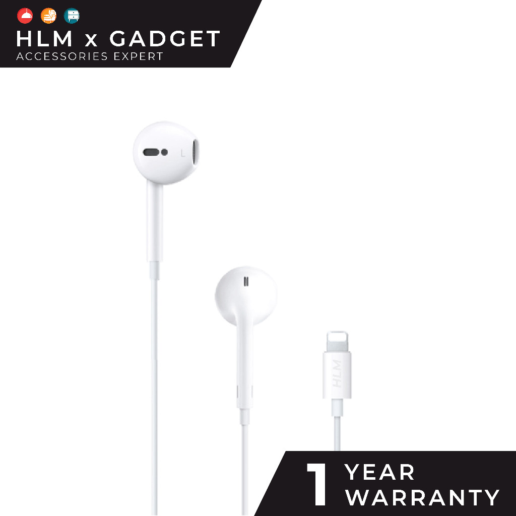 [CLEARANCE] (1 Year Warranty) Earphone with Built-in Microphone Connect ...