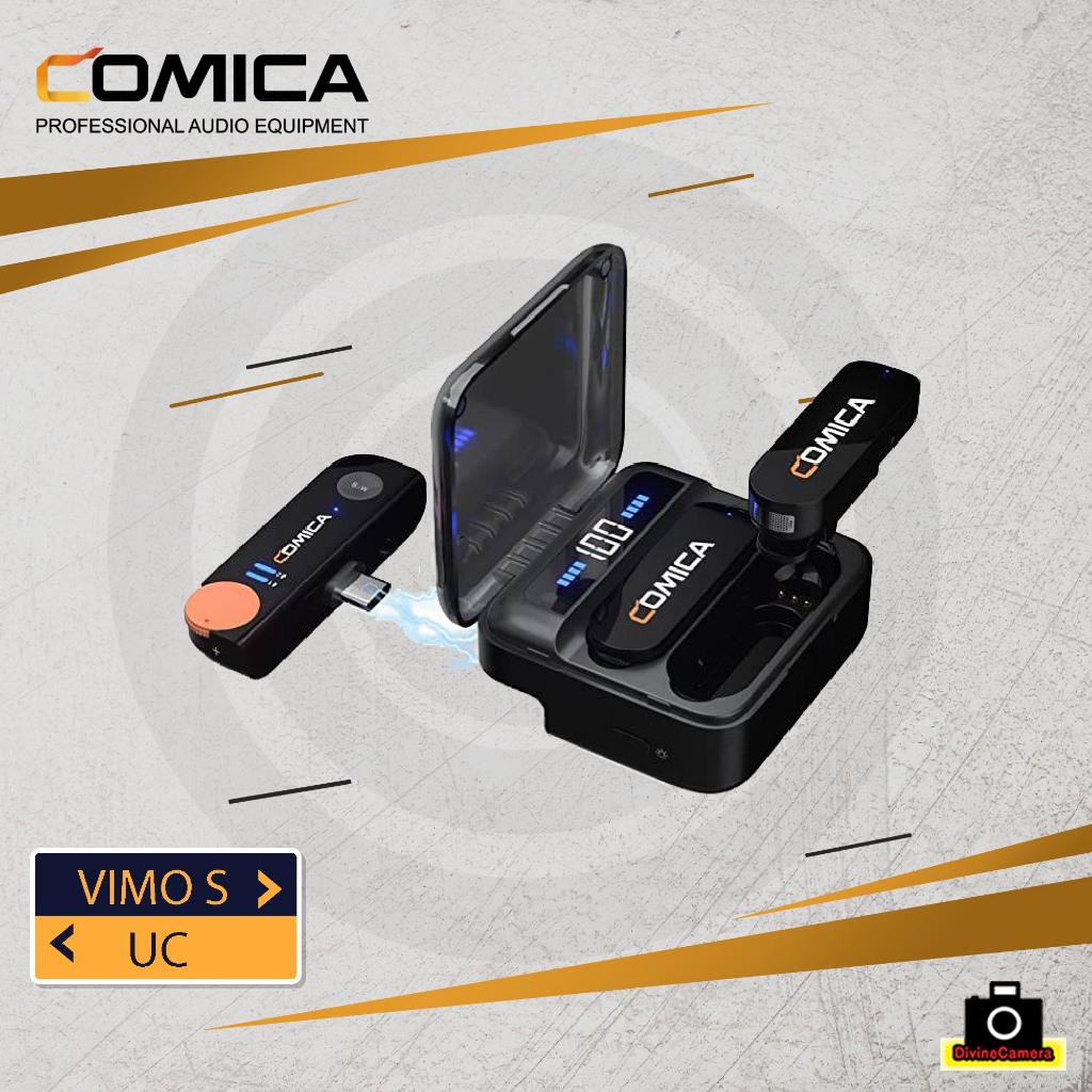 Comica Type C Vimo S UC / Light_ning Vimo S MI 2.4G Dual-channel Mini ...