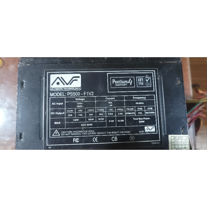 power supply AVF PS500 | Shopee Malaysia