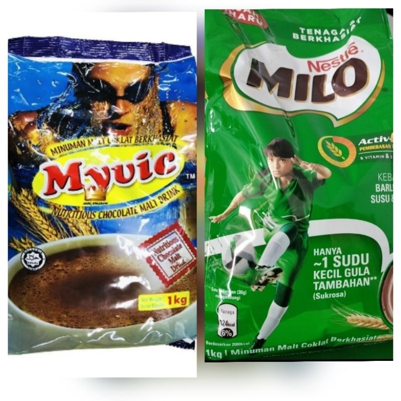 milo 1kg & coklat myvic 1kg | Shopee Malaysia