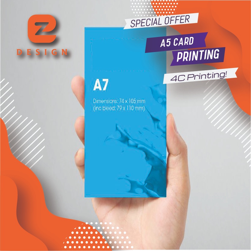 A7 CARD PRINTING POST CARD PRINTING FAST SHIPPING CARD PRINTING THANK ...