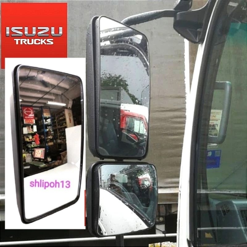 1Pc SL749 ISUZU NPR PRO Universal Side Mirror (BIG) | Shopee Malaysia