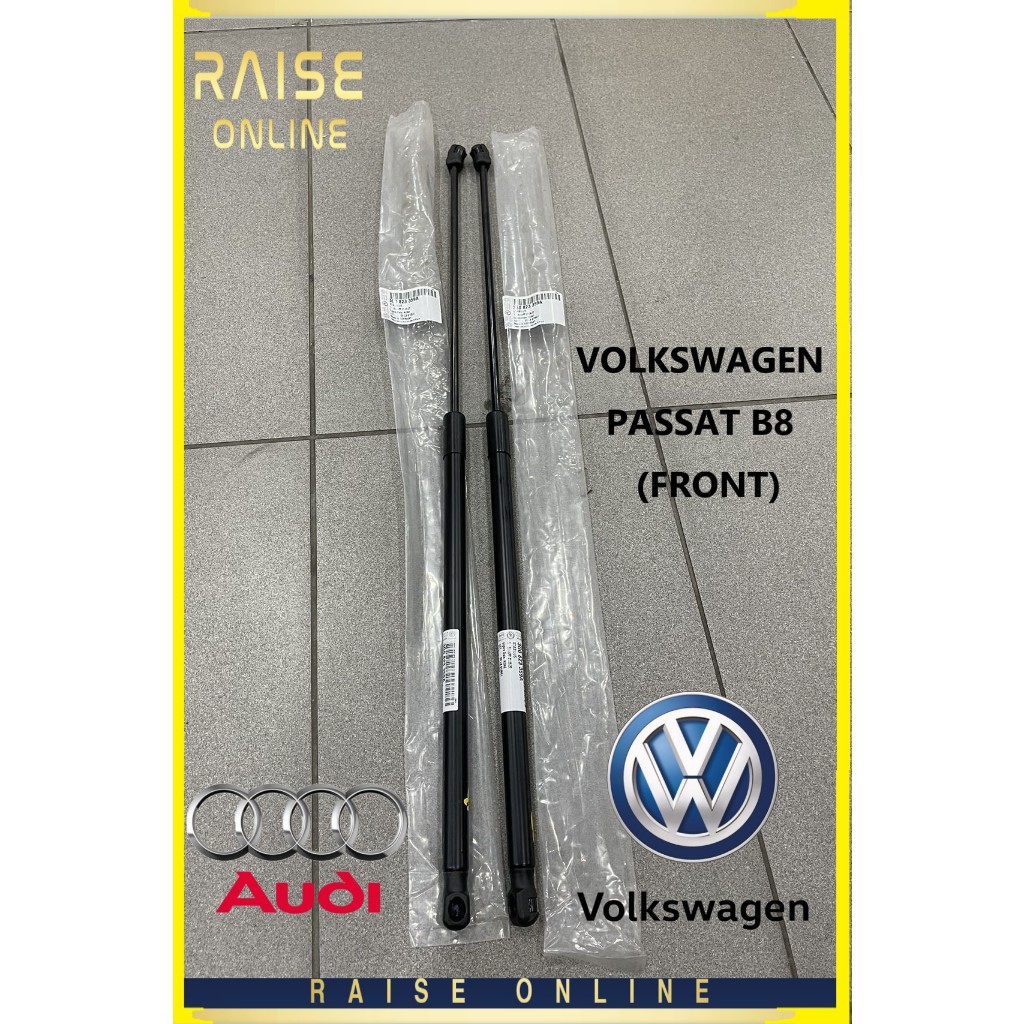 ( 100% ORIGINAL ) VOLKSWAGEN PASSAT B8 FRONT HOOD GAS SUPPORT BONNET ...
