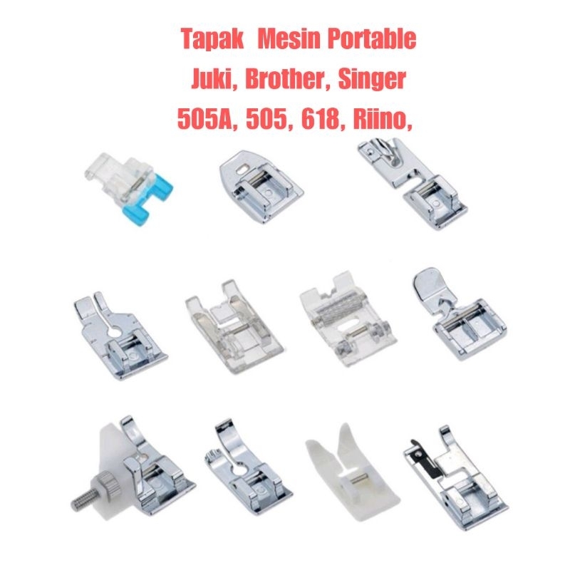 Quality Presser Foot Tapak Jahit Tapak Mesin Bimbit Tapak Jahit Tepi ...