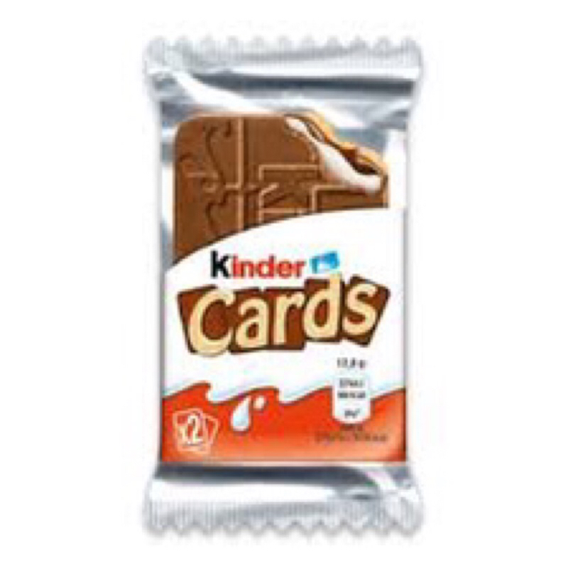 KINDER CARDS CHOCOLATE | Shopee Malaysia