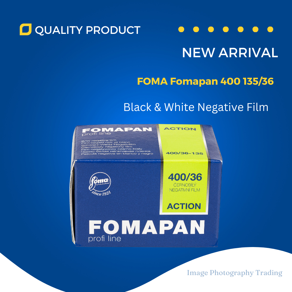 Fomapan 400 Black and White Negative Film Exp 02/2026 (35mm Film, 36 ...