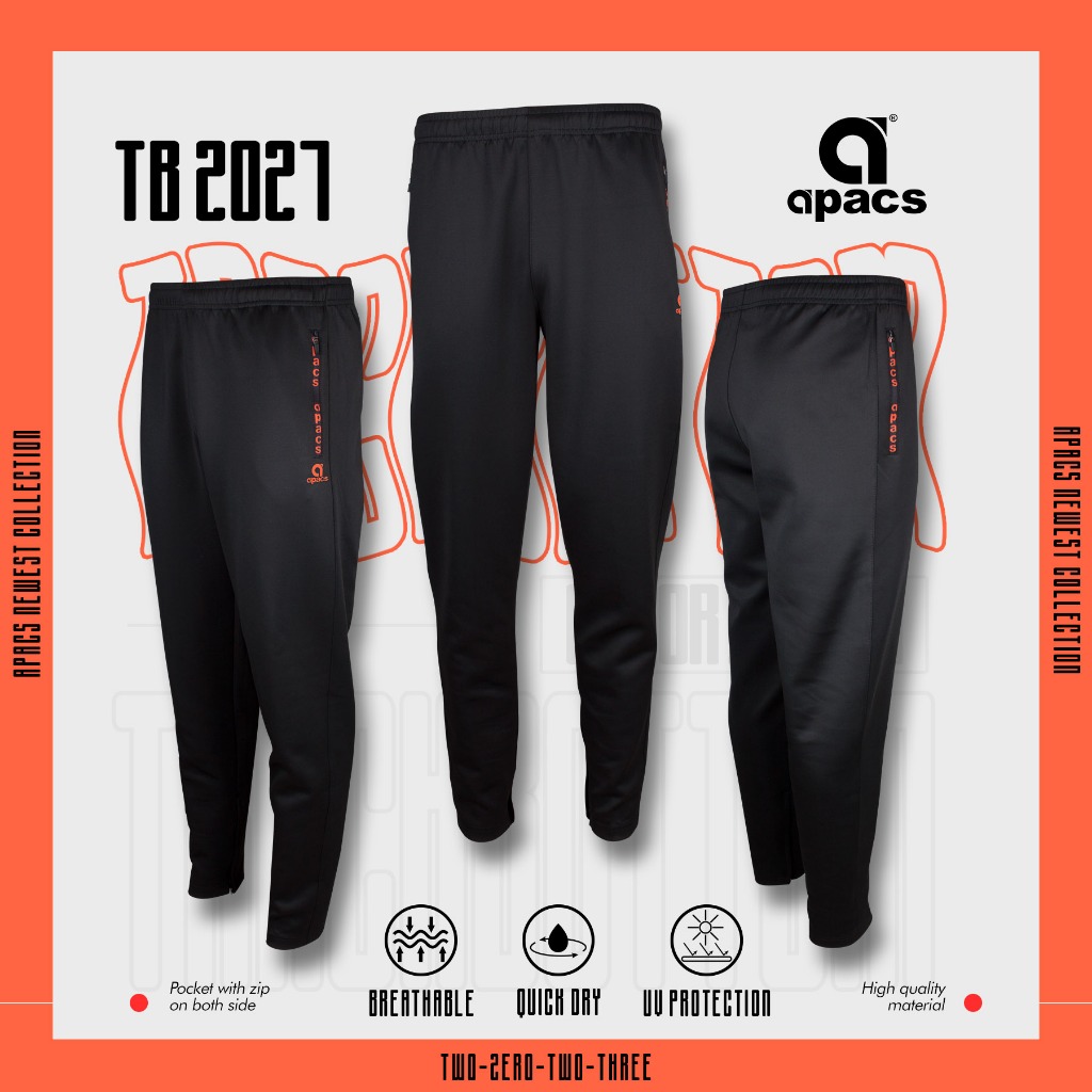 APACS TRACK BOTTOM/LONG PANT TB2027-AT | Shopee Malaysia