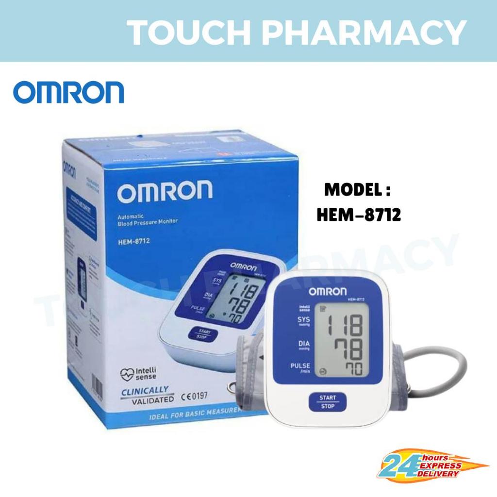OMRON Auto Blood Pressure Monitor HEM-8712 | Shopee Malaysia