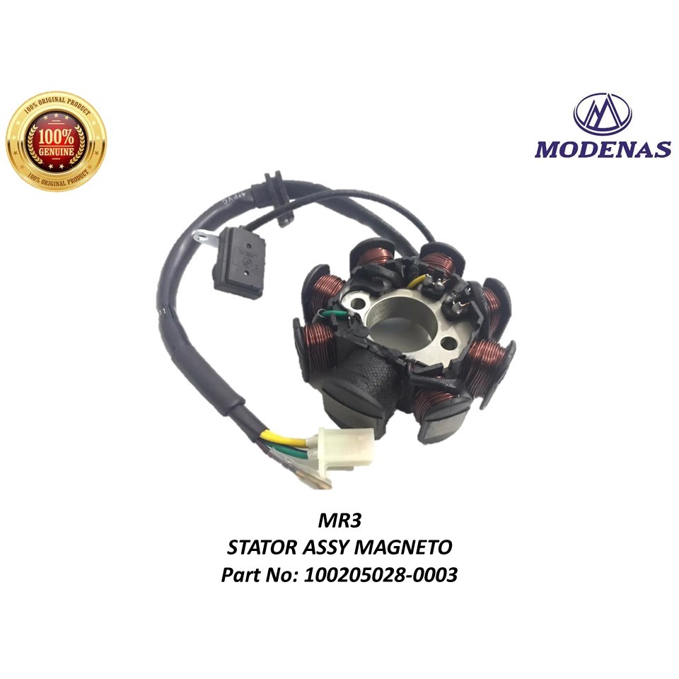 MODENAS KRISS MR3 110 FUEL COIL / STATOR COIL / MAGNET COIL ORIGINAL ...
