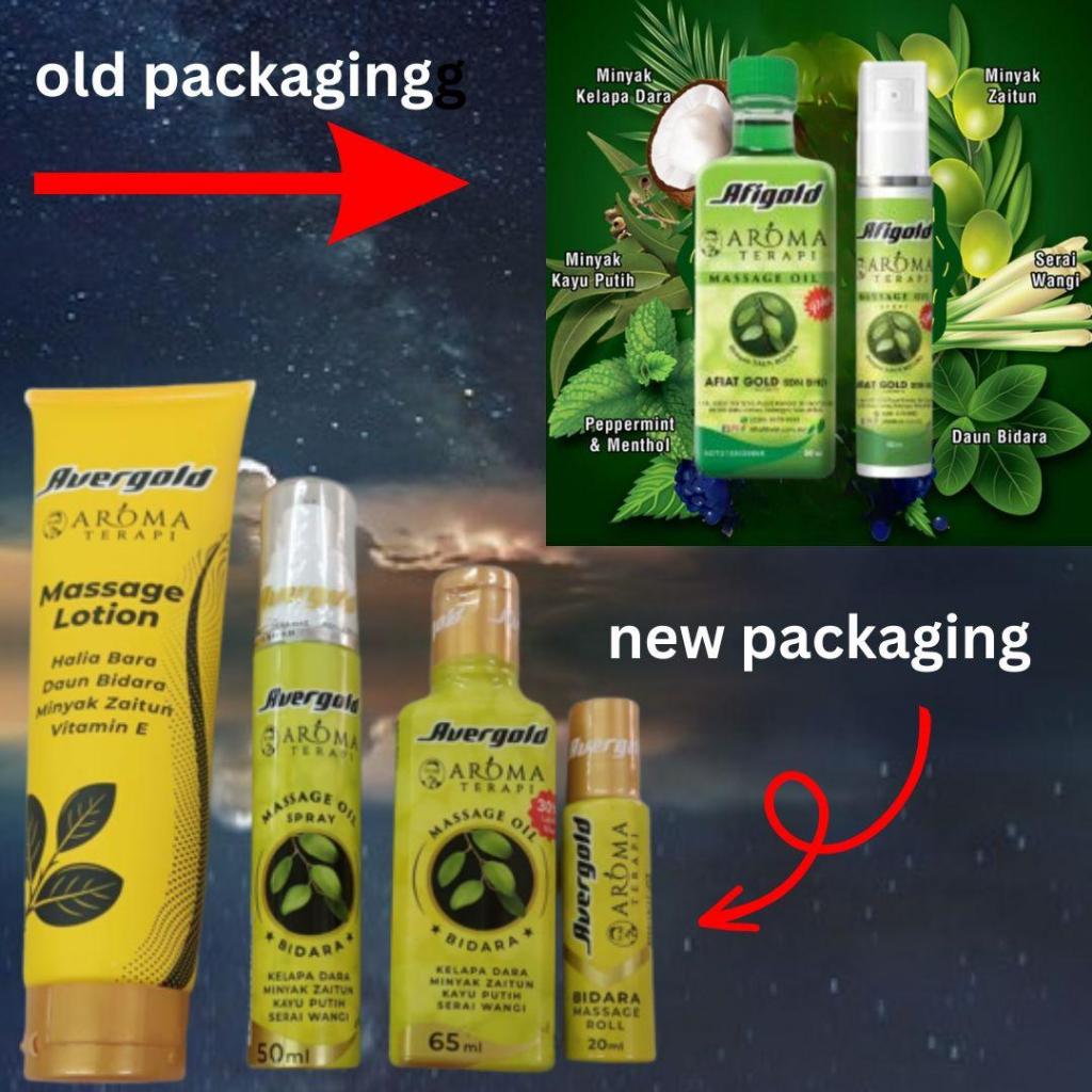 AFIGOLD @ AVERGOLD Aroma Terapi BIASA 65 ML& SPRAY 50ML /ROLL ON 20ML ...