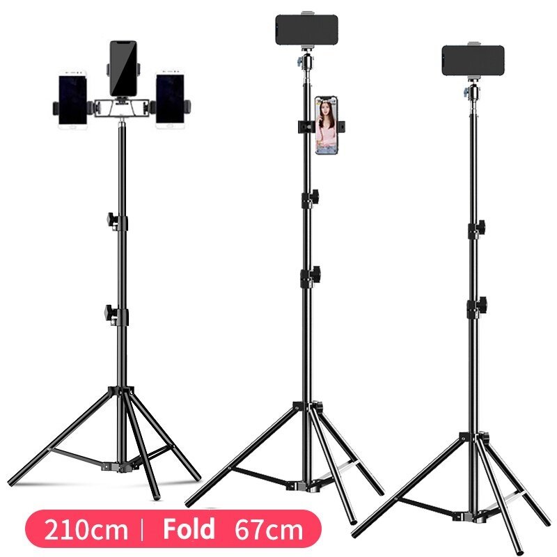 Light weight Camera Tripod Stand with Bluetooth Selfie Remote Phone ...