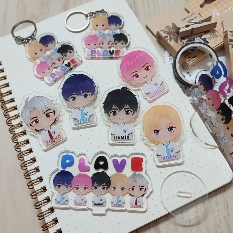 Fanmade Plave Acrylic Keychain/Standee/Pin | Shopee Malaysia