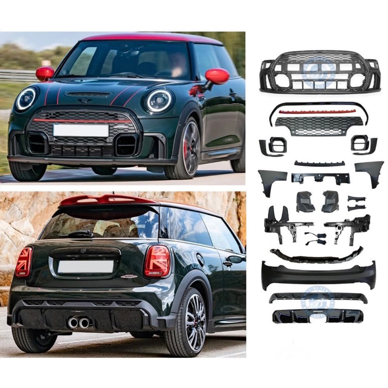 Mini cooper S F55 F56 F57 2014 - 2020 convert facelift 2021 JCW bodykit ...