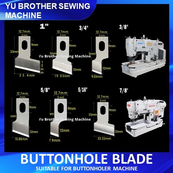🔥Ready Stock🔥 Buttonholes Knife Buttonholes Blade for Buttonholer ...