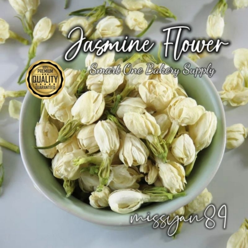 Premium Dried Jasmine Flower Tea 茉莉花茶 茉莉干花 花瓣 茉莉花苞 Teh Bunga Dried ...