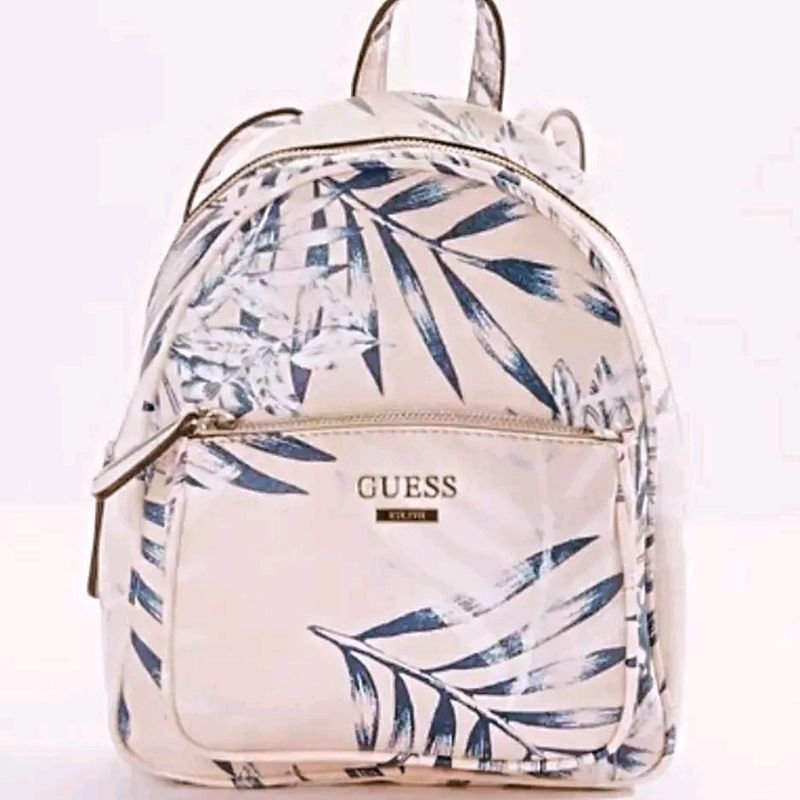 💯 GUESS pink mini backpack | Shopee Malaysia