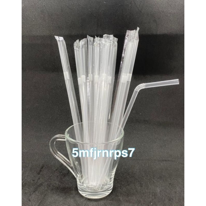 Flexible Straw / Individual Packing / Straw Bengkok Pembungkusan ...