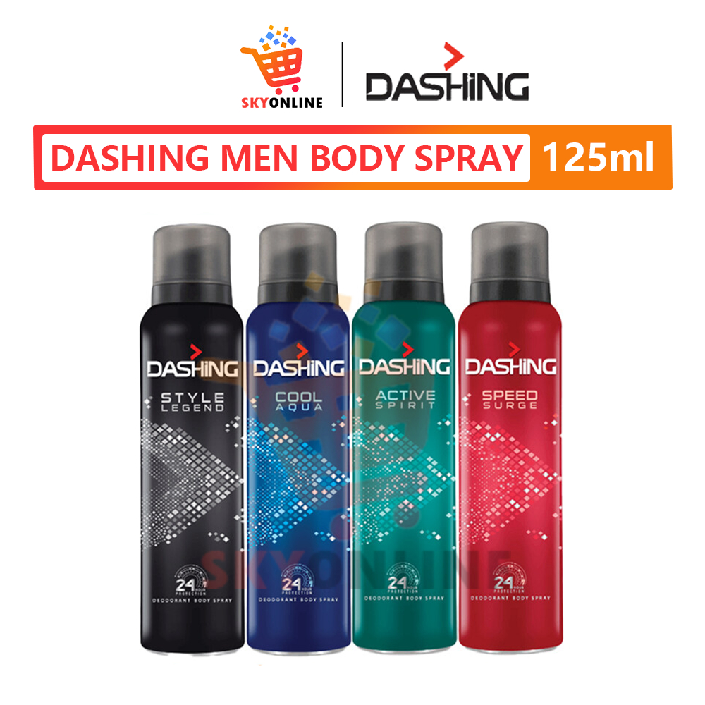 Dashing Deodorant Body Spray 125ml | Shopee Malaysia